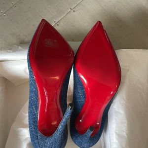 Christian Louboutin | Shoes | Christian Louboutin So Kate Denim Saba ...